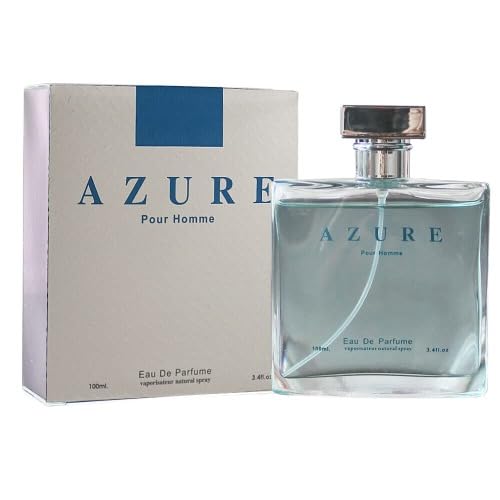 Amazon.com : Azure Pour Homme Eau de Parfum Woody Spicy fragrance for ...