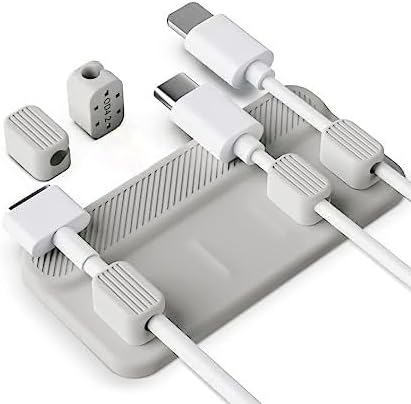 Amazon.com : Magnetic Cable Organizer, Cable Holders, Desk Cord ...