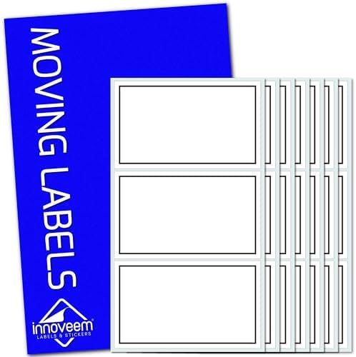 Large Labels for Storage Boxes - 45 Pack Large Sticky Labels ...