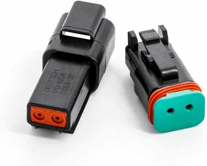 Amazon.com: Elecbee 2 Pin PA66 Waterproof Automotive Sealed Connector ...