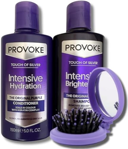Provoke Touch Of Silver Purple Shampoo & Conditioner Set (150ml x2 ...