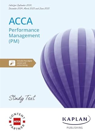 ACCA -Performance Management (PM) eBook : Publishing UK, Kaplan: Amazon.co.uk: Kindle Store