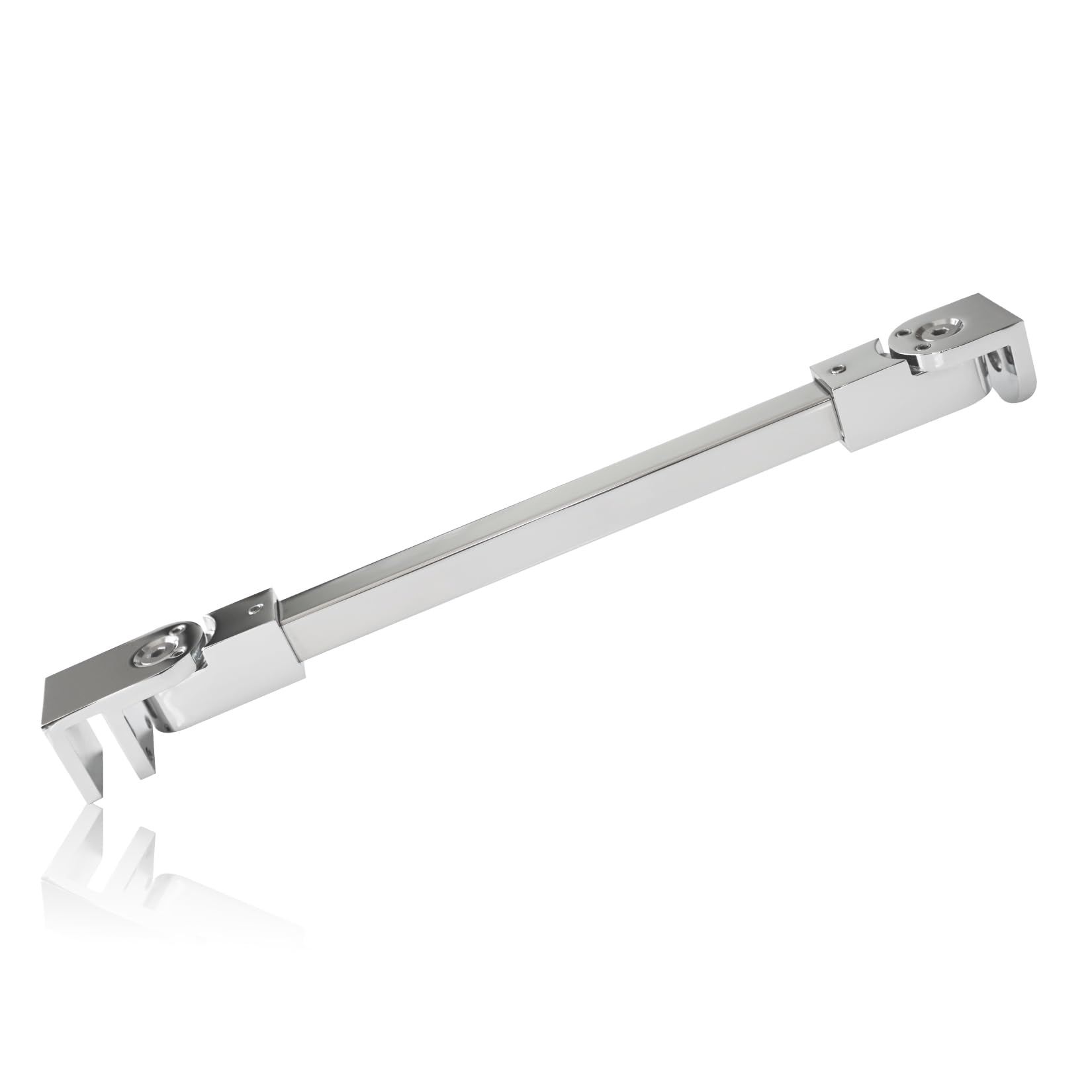 CKB 11 4/5" (300mm) Stainless Steel Wall-to-Glass Square Support Bar ...