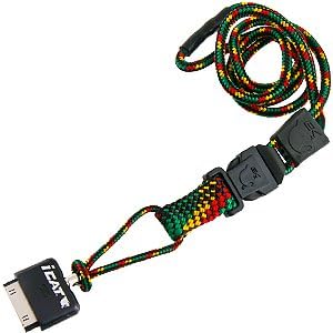Amazon.com: iCat Neck It Lanyard iPhone & iPod Holder, Red/Black/Yellow ...