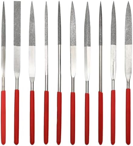 Bestgle 10pcs Diamond Needle File Set, Mini Needle Jewelry File Set for ...