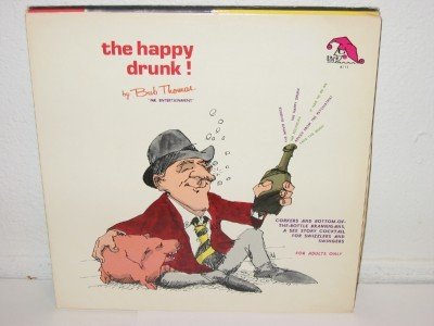 BUB THOMAS The Happy Drunk LP JACKET ONLY Laff -RARE - Amazon.com Music