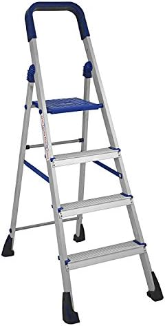 Parasnath Maple 7 Step Aluminium Step Ladder 7.2 Ft Heavy Duty Folding ...