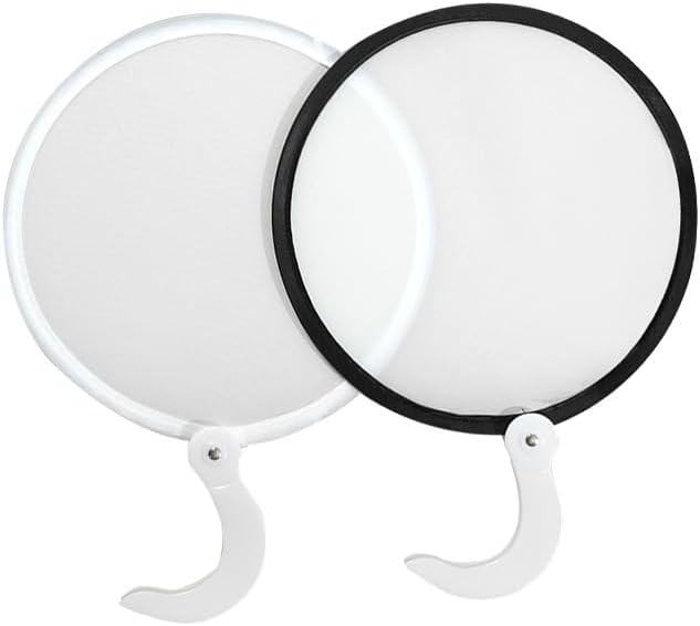 Amazon.com: JRAIYBZ Folding Fan Foldable Fan Hand Held Mini Fan Wedding ...