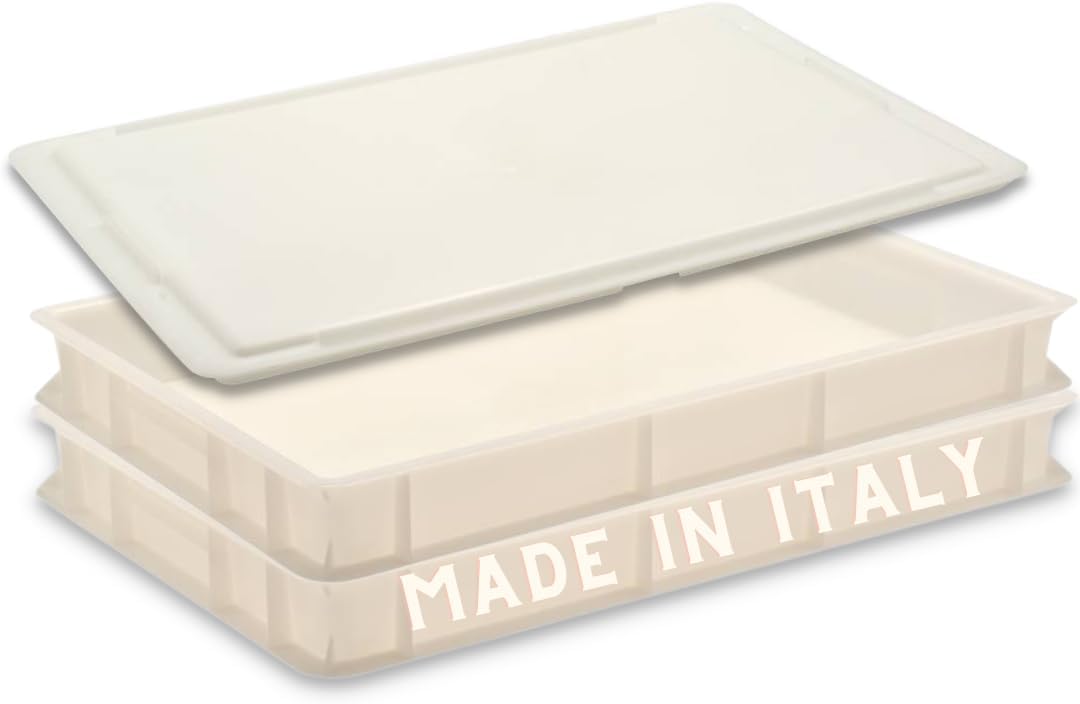 Amazon.com | GSM Brands Pizza Dough Proofing Box - Stackable Commercial ...