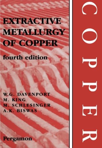 Amazon.com: Extractive Metallurgy of Copper: 9781483299594: Davenport ...