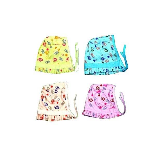 Buy Hosiery Dori Knot Cap Set of 4 Multicolour at Amazon.in