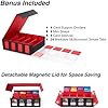 Amazon.com: Venssu Card Storage Box for Trading Cards with Card ...