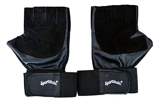 Free Size Gym Hand Gloves with Wrist Support for Fitness Exercise for ...