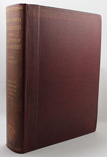 A monograph on plebiscites,: With a collection of official documants ...