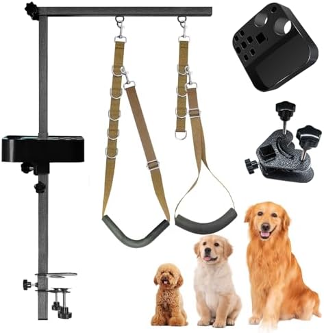 Amazon.com : TopLove Dog Grooming Table Arm, 35" Height Adjustable ...