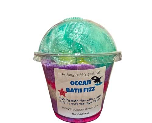 Amazon.com: Toy Surprise Bath Fizz, Skin Safe for Sensitive Skin ...