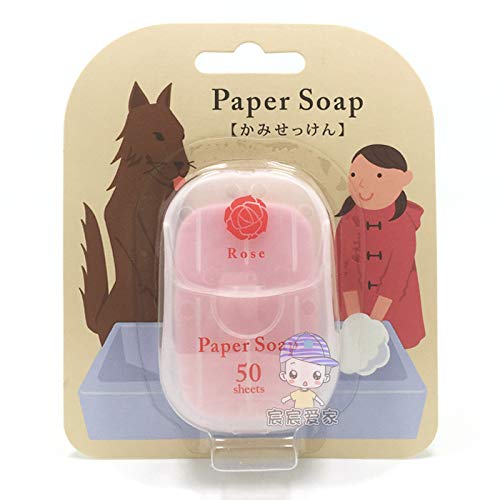 Amazon.com: Japanese Charley Water-soluble Paper Soap Cleansing Paper ...