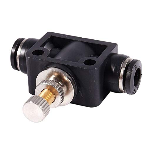 PRAV® 6mm air Hose Pneumatic Valve Push in Speed Controller T3W1 ...