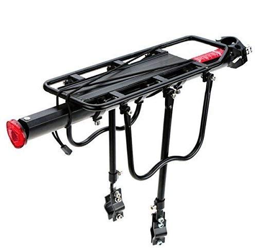 UDee Bicycle Rack, Adjustable Bicycle Rear Cargo Carrier, Bicycle Rear ...