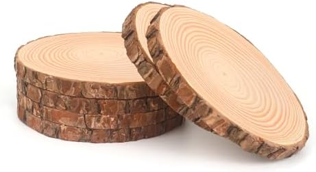 Amazon.com: 4 Pcs 10-12 Inch Large Wood Slices for Centerpieces ...