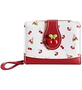 Amazon.com: Modacarry Cute Print Wallet Blueberry Strawberry Cherry ...