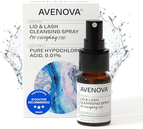 Amazon.com : Avenova Eyelid and Eyelash Cleanser Spray - 20ml Bottle ...
