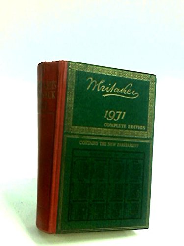 WHITAKER'S ALMANACK 1971.: Whitaker, Joseph.: Amazon.com: Books