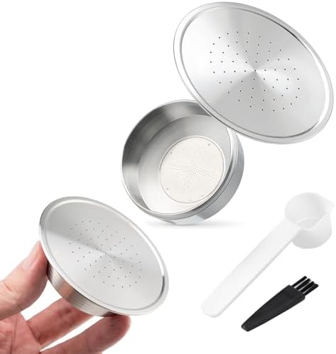 Amazon.com: Buziba Coffee Capsules Reusable Stainless Steel Coffee Pod ...