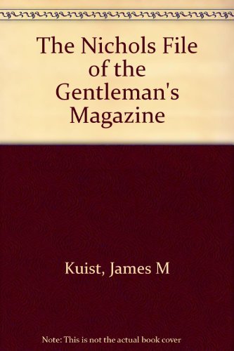 The Nichols File of the Gentleman's Magazine: Attributions of ...