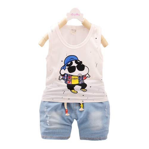 Buy URB-N-ANGELS Shinchan Dress (2-3 Years) White at Amazon.in