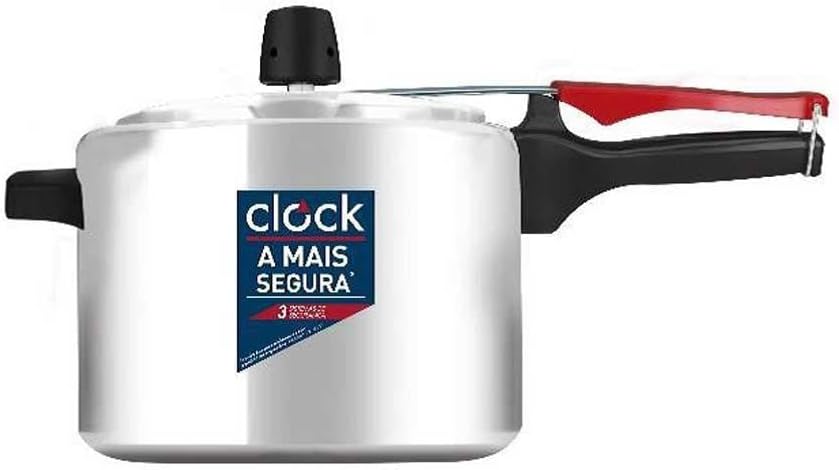 Panela de Pressão Clock Eco Polida 4,5 Litros 9295306123 | Amazon.com.br