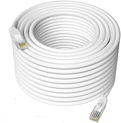 40 Meter Premium Series Cat 6 Ethernet LAN Cable, High Speed Gigabit ...