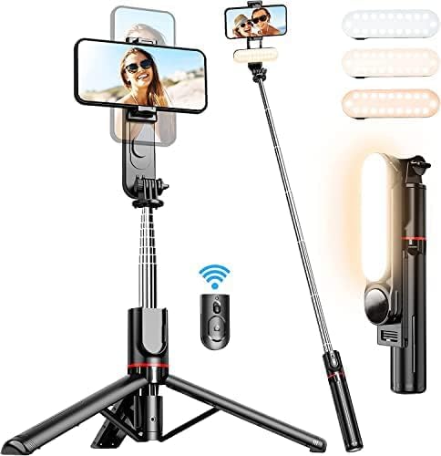 ReTrack™ L15 Selfie Stick Foldable Mini Tripod Photo Live with Fill ...