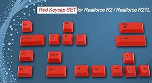 Amazon.com: Realforce R2&R2TL Compatibility Colour Point Keycap Set ...