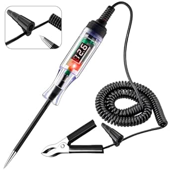 Automotive Test Light 5-90V DC Digital LED Circuit Tester,Car Digital ...