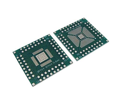 QFP32 QFP40 QFP48 QFP56 QFP64 0.5/0.8mm SMD to DIP Breakout Board ...