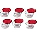Amazon.com: Pyrex 1-cup Storage Containers (Pack of 6) - Total 12-Piece ...
