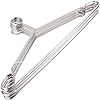 Amazon.com: 10 pcs Stainless Steel Security Clothes Hangers Metal Anti ...