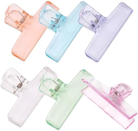 Amazon.com: NVXLIDB 5-Piece Pink Cute Chip Clips, Food Packaging ...