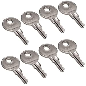 CH751 Key,8PCS CH751 Replacement Key for RV Compartments, Campers ...