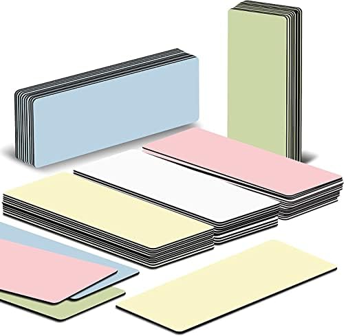 BIROYAL 50pcs Magnetic Dry Erase Labels - Whiteboard Accessories ...