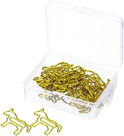 Amazon.com : MECCANIXITY Paper Clip Horse Animal-Shaped Cute Decorative ...