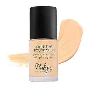 Amazon.com : RUBY'S ORGANICS Liquid Foundation | Waterproof Full ...