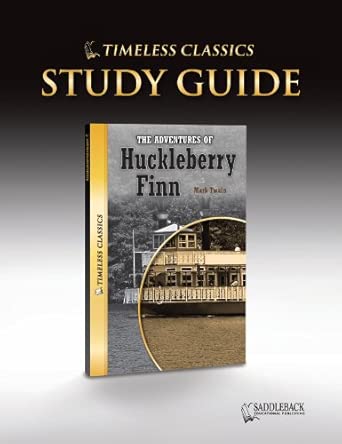 Amazon.com: The Adventures of Huckleberry Finn Study Guide (Timeless ...