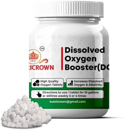 NUTRICROWN Dissolved Oxygen Booster(DOB) Oxygen Tablets for Fish ...