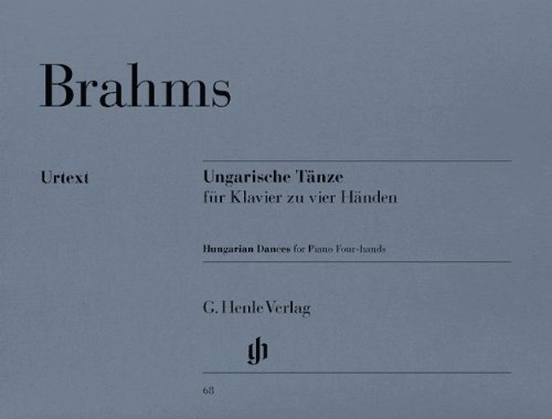 Brahms: Hungarian Dances 1 - 21 (Henle Music Folios): Walter Georgii ...