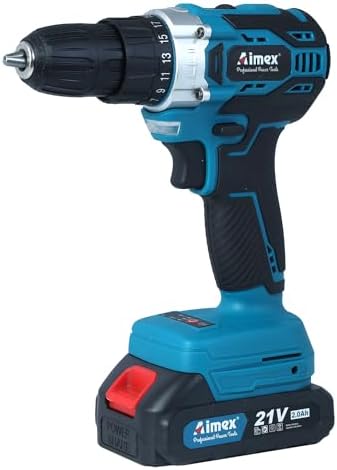 Aimex Dt-206H Cordless Screwdriver/Impact Drill 21V Brushless Motor ...