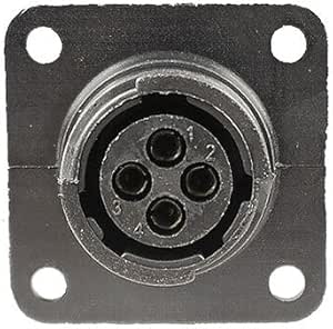 Amazon.com: 4 Pin Female Receptacle Plug Socket fits S18657 9SS18657 ...