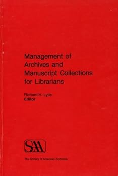 Management of Archives and Manuscript... book