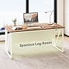 Amazon.com: LITTLE TREE 63" Office Desk and 47" File Drawer Cabinet ...